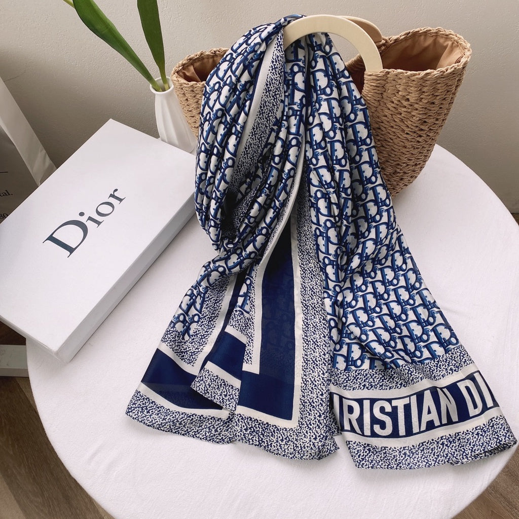 Bufanda Dior seda – Dripping